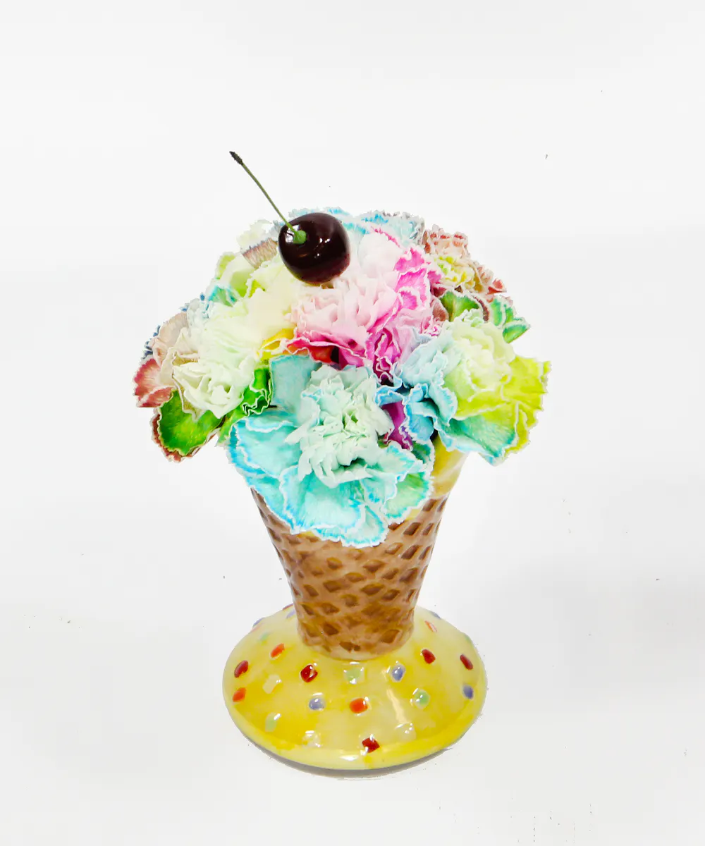 Ice Cream Sundae Flower Bouquet